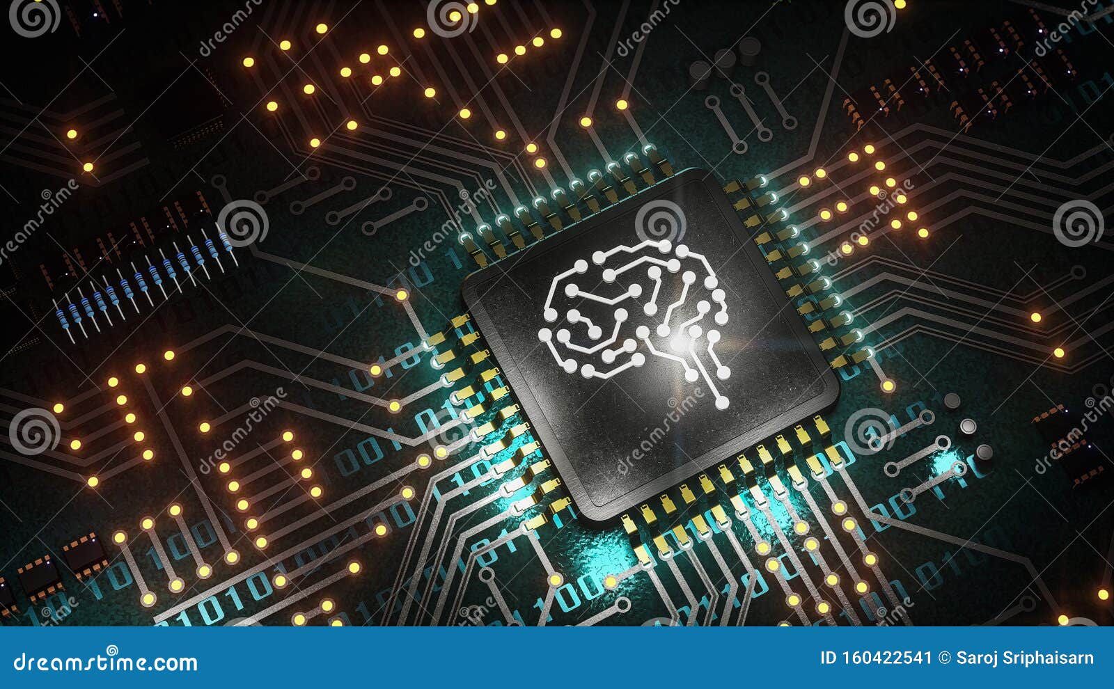 Artificial Intelligence, Central Computer Processors CPU Concept Stock ... Artificial Intelligence, Central Computer Processors CPU Concept Stock ...