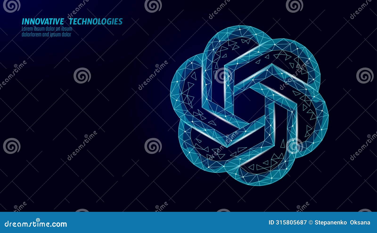 Artificial Intelligence Chat GPT. Machine Learning Online Technology Concept on Cloud Internet ...