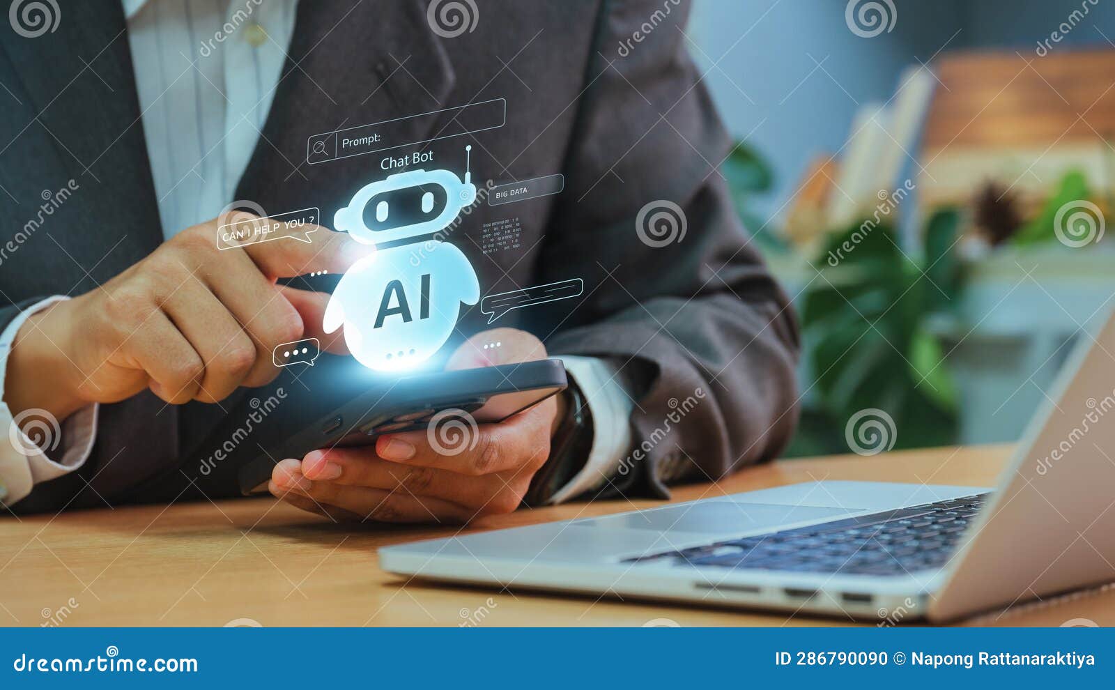 Artificial Intelligence Chatbot Connecting the World, Global Innovation ...