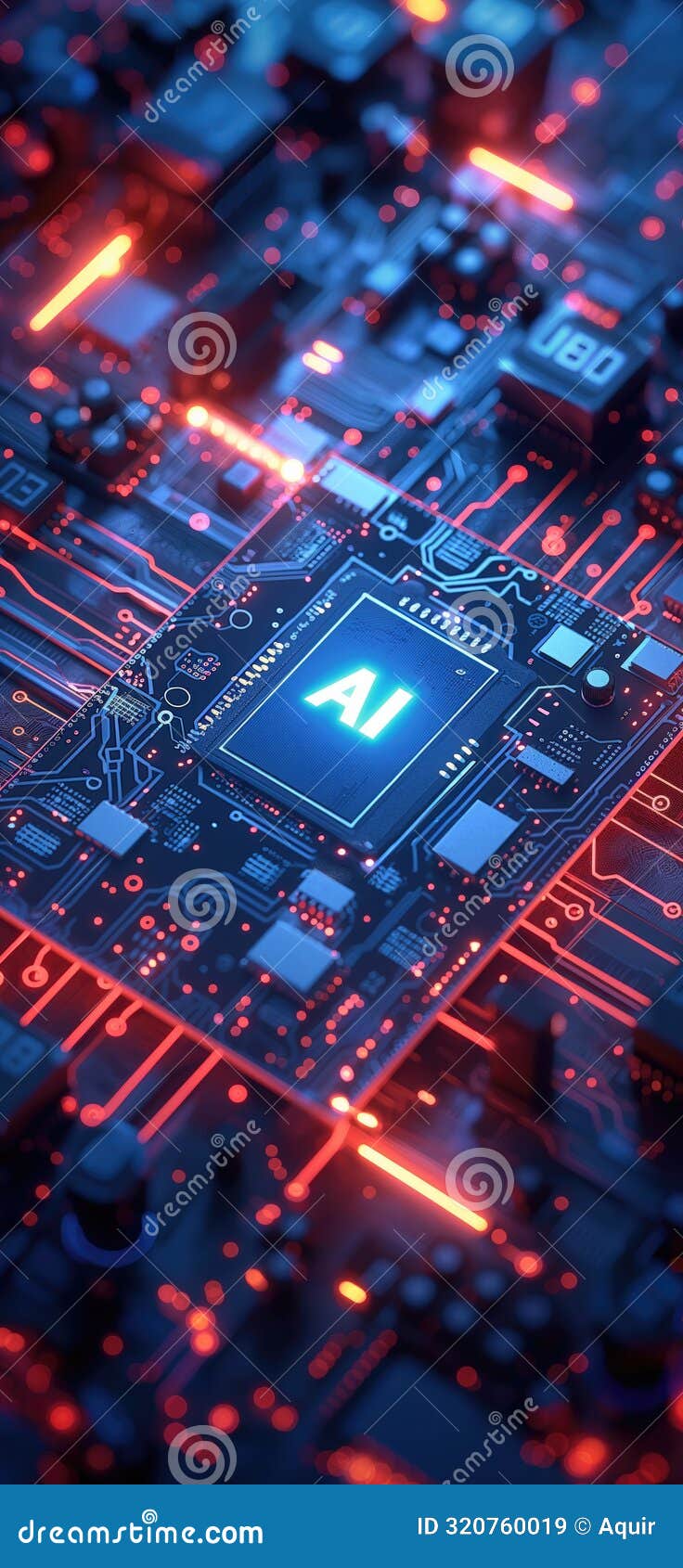 Artificial Intelligence Chip Concept. AI Optimized Circuit Board Stock ... Artificial Intelligence Chip Concept. AI Optimized Circuit Board Stock ...
