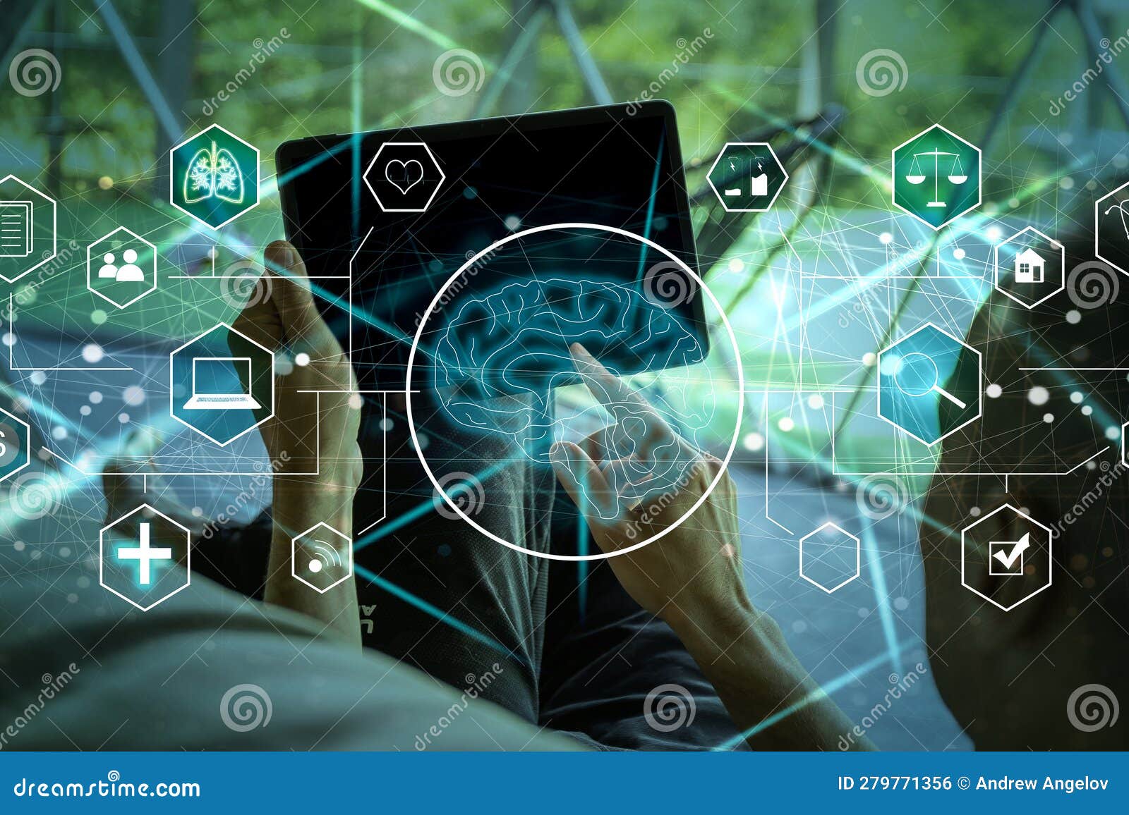 Artificial Intelligence and Communication, Ai Technology Stock Photo ...