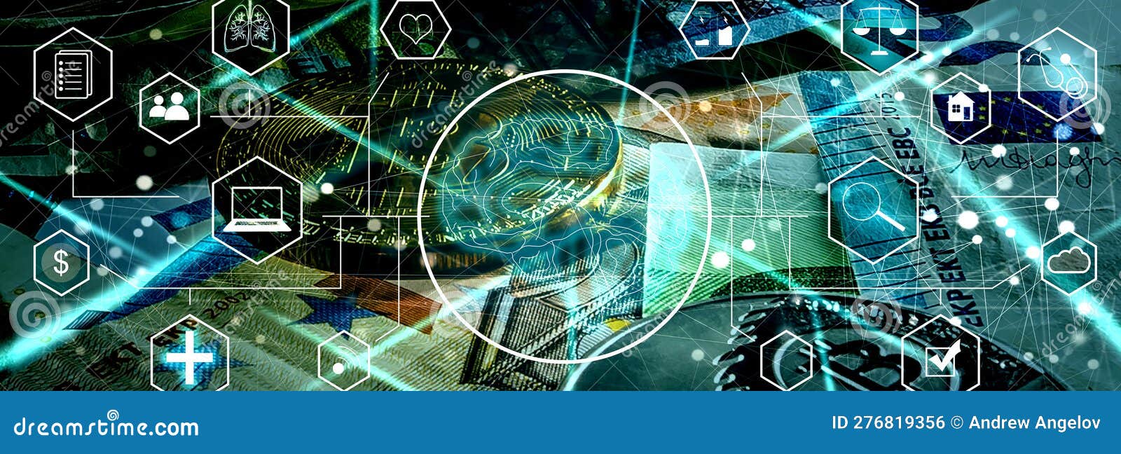 Artificial Intelligence and Communication, Ai Technology Stock Photo ...