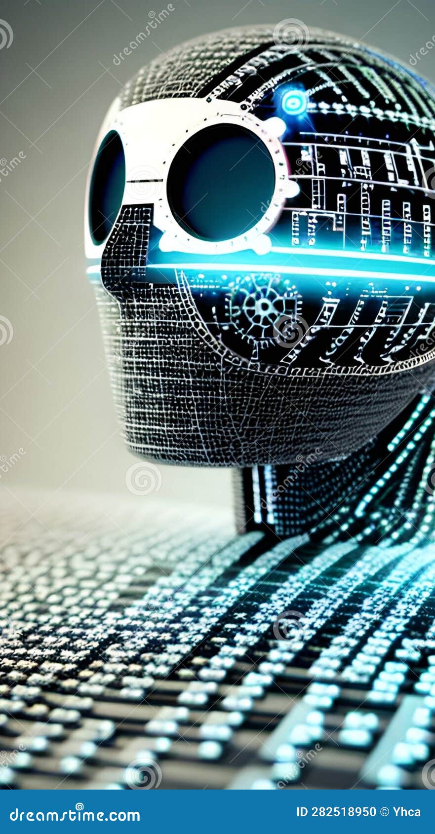 Artificial Intelligence, Communication and Technology Concept ...