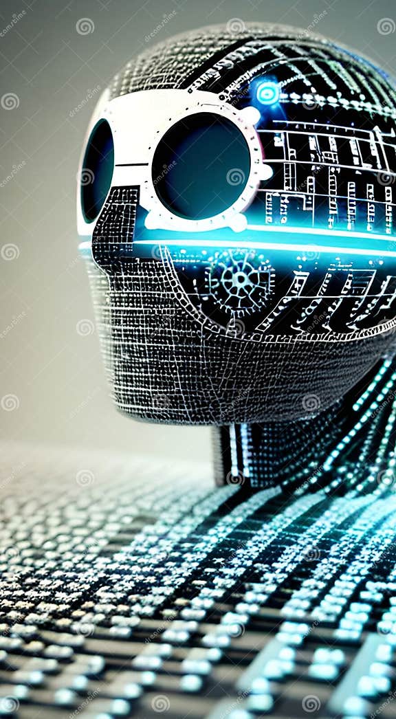 Artificial Intelligence, Communication and Technology Concept ...