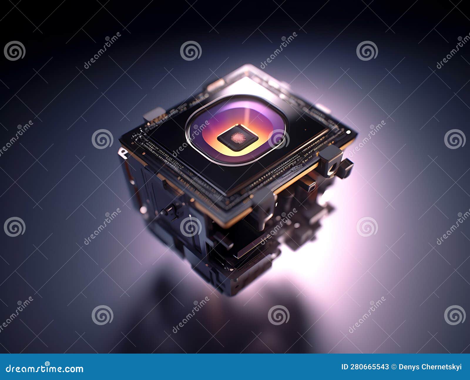 Artificial Intelligence and Computers . AI Generative Stock ...