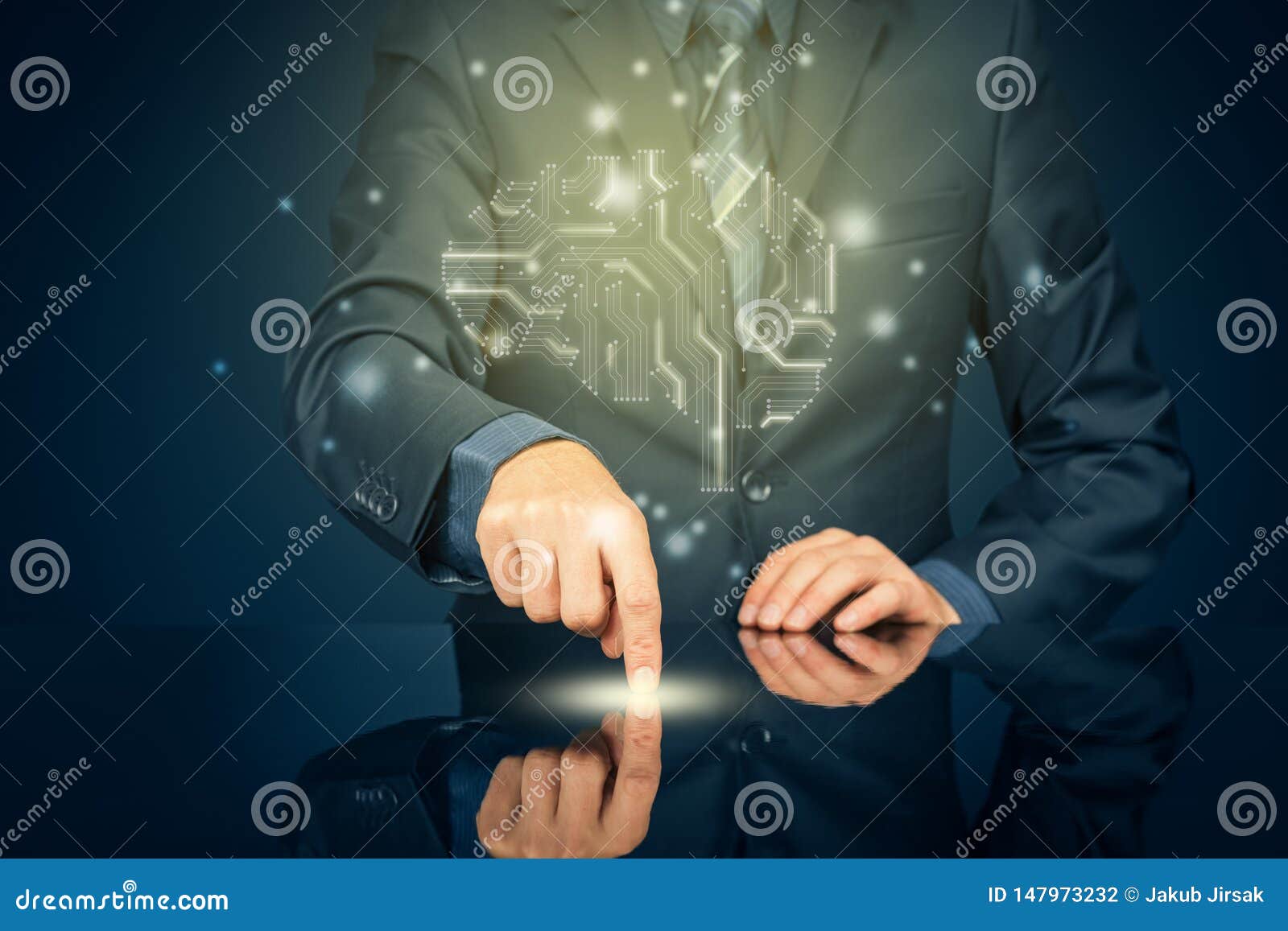 Artificial Intelligence Concept Stock Photo - Image of concept ...