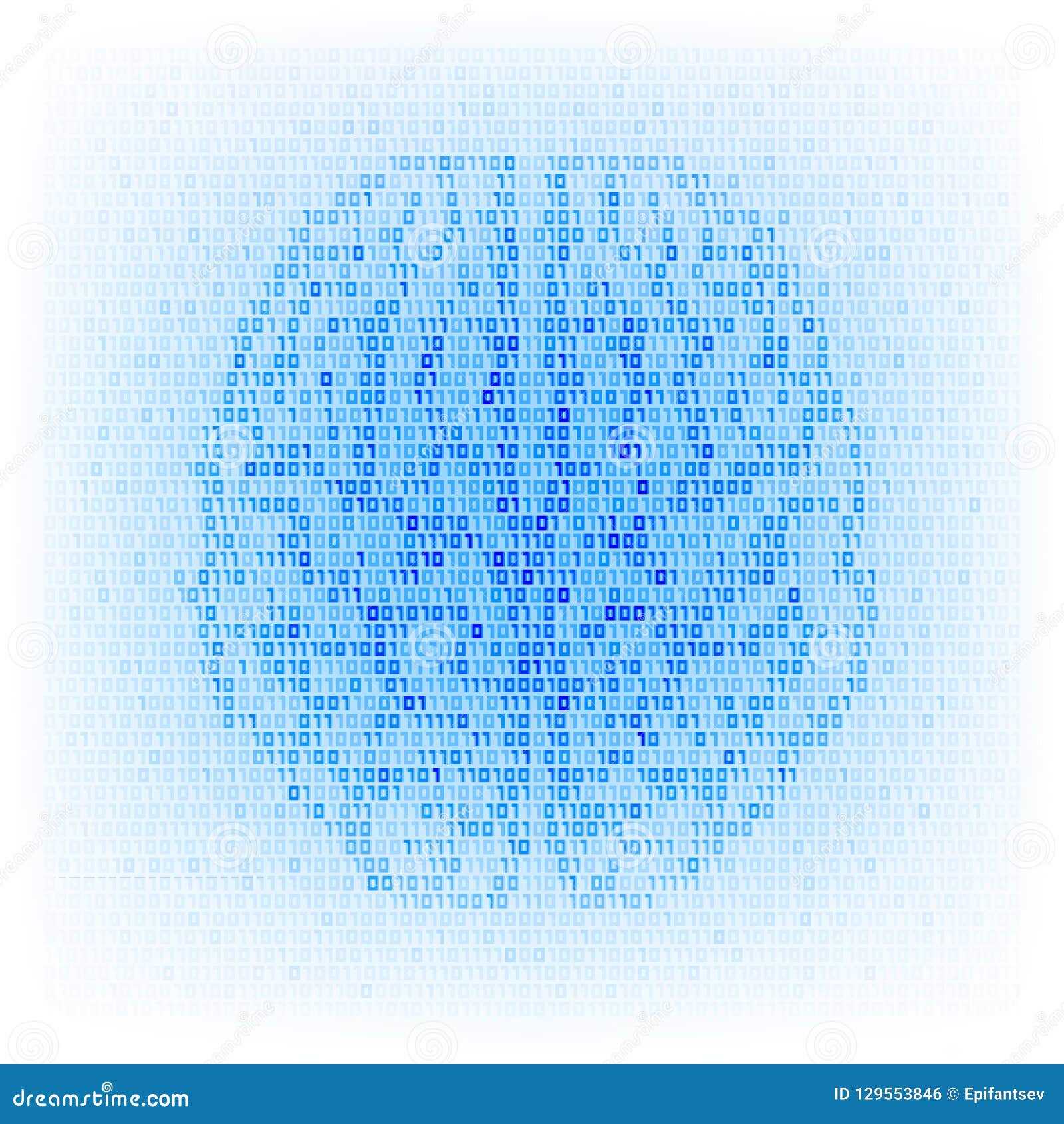 QR Code In A Man Brain Stock Image | CartoonDealer.com #45380389