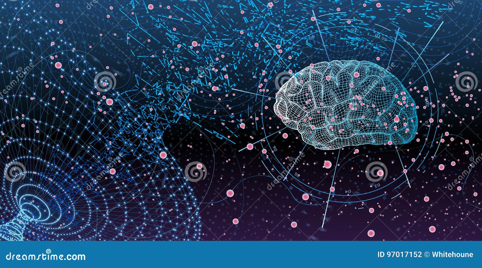 Artificial Intelligence Concept Stock Vector - Illustration of pure ...