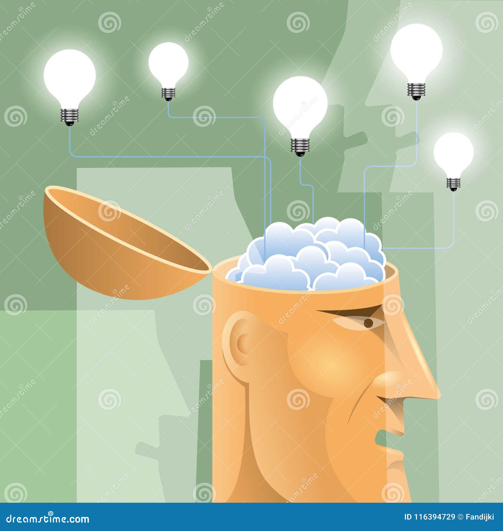 Artificial Intelligence Concept Design, Brainstorming. Stock Vector ... Artificial Intelligence Concept Design, Brainstorming. Stock Vector ...