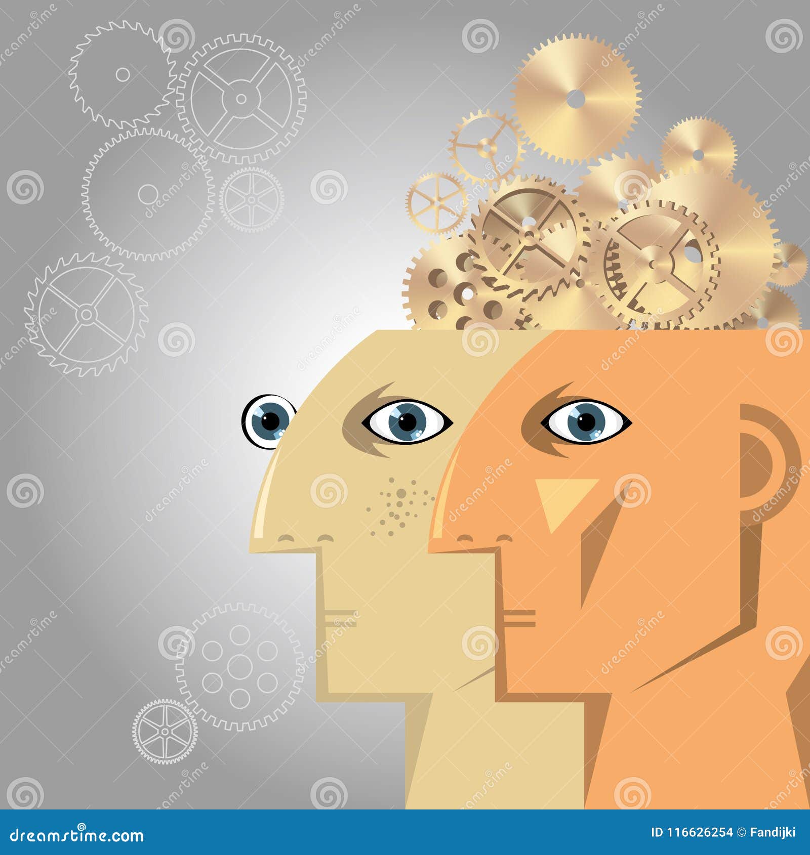Artificial Intelligence Concept Design, Gear in the Brain. Stock Vector ... Artificial Intelligence Concept Design, Gear in the Brain. Stock Vector ...
