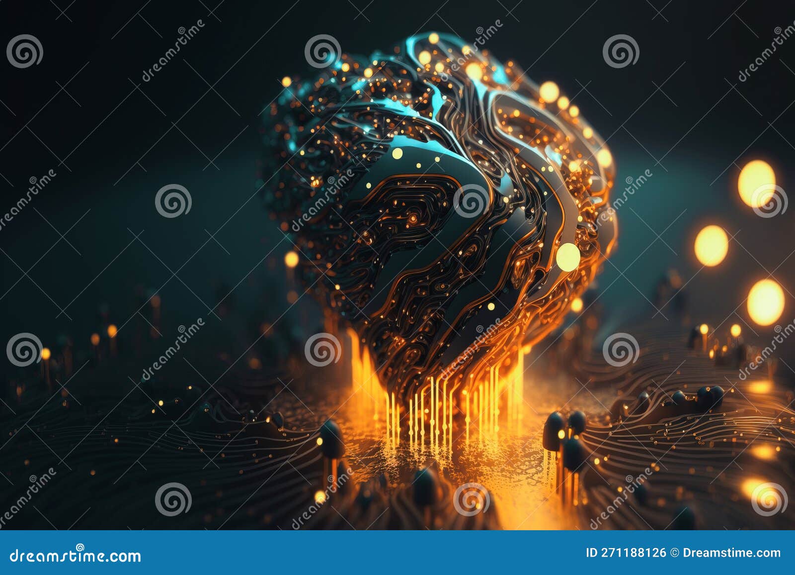 Artificial Intelligence Concept, Machine Learning Technology Design for ...