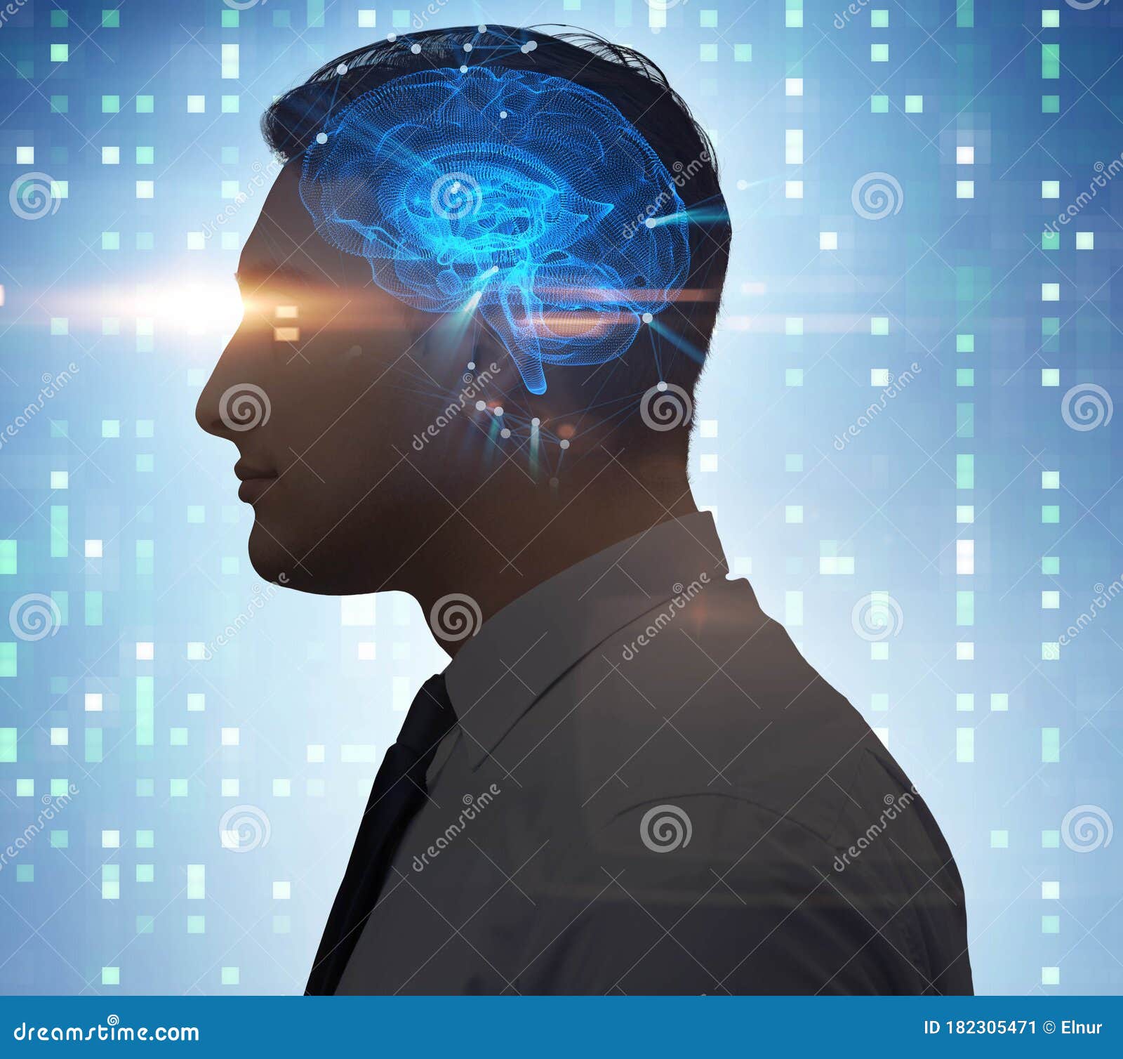 Artificial Intelligence Concept with Man Stock Image - Image of ... Artificial Intelligence Concept with Man Stock Image - Image of ...