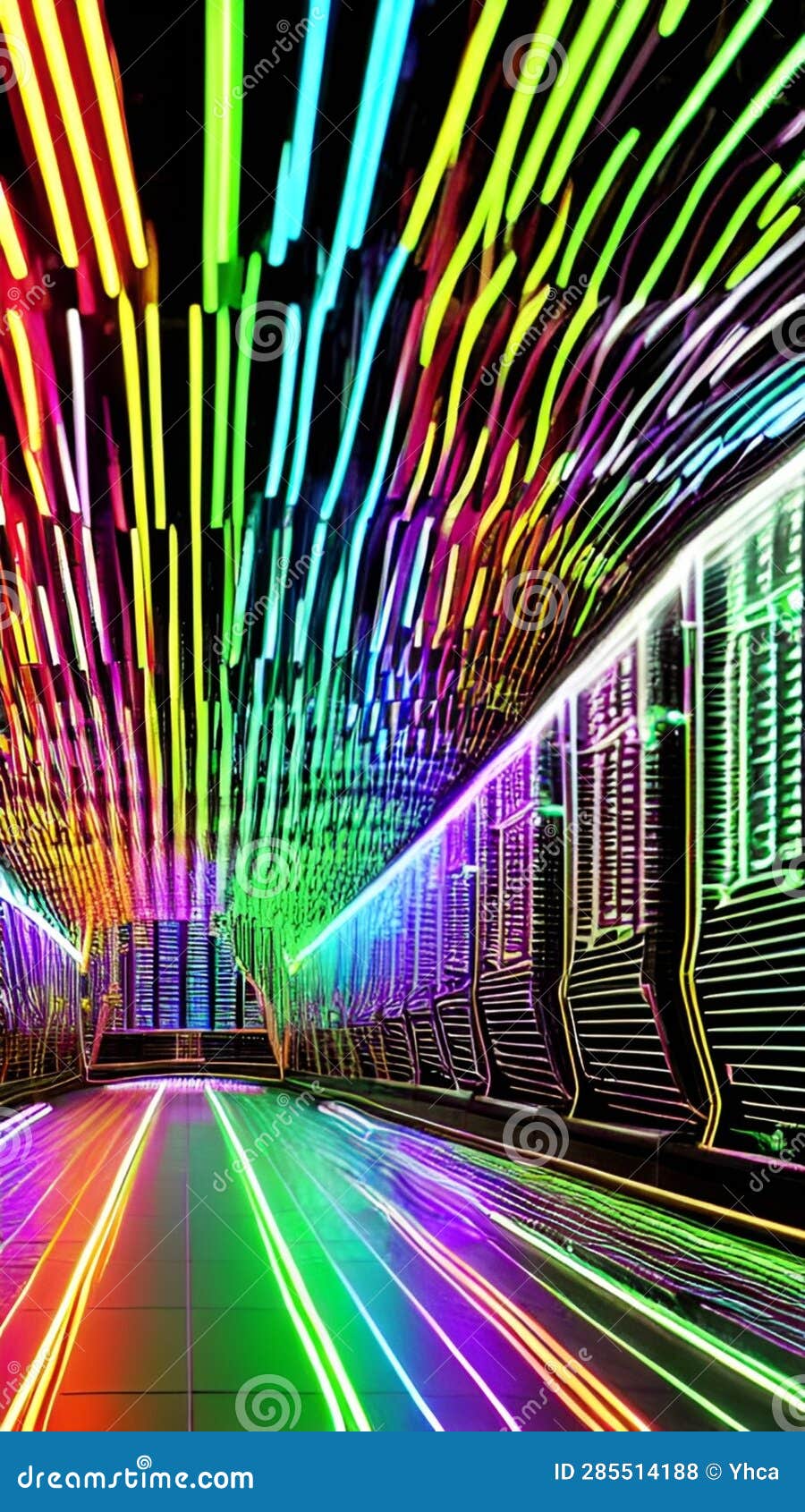 Artificial Intelligence Concept in Neo Colours Illustration AI ...