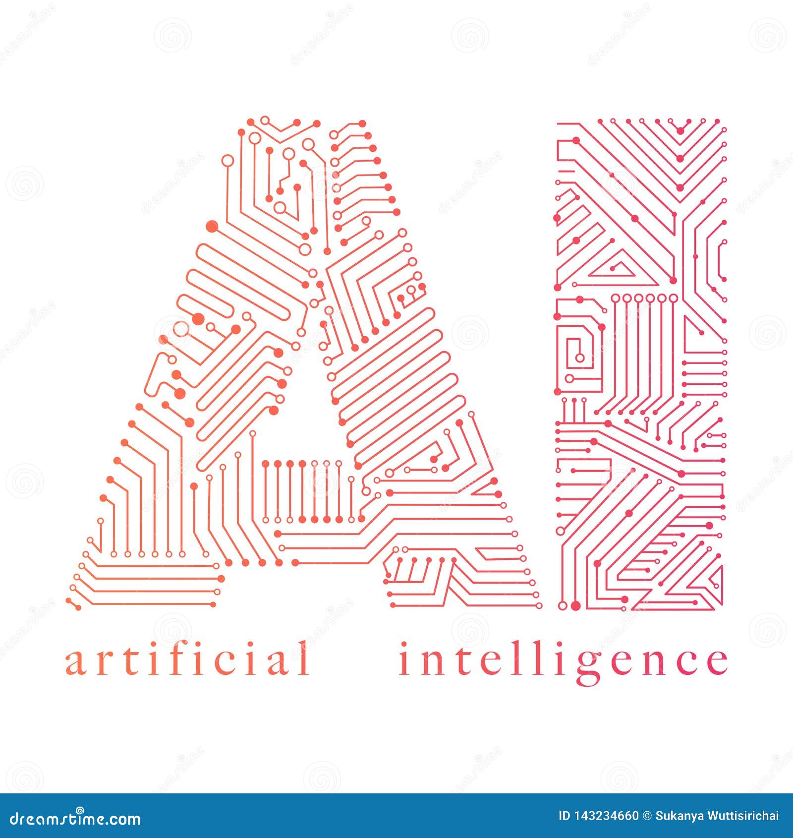 Artificial Intelligence Concept Vector Icon Stock Vector - Illustration ... Artificial Intelligence Concept Vector Icon Stock Vector - Illustration ...