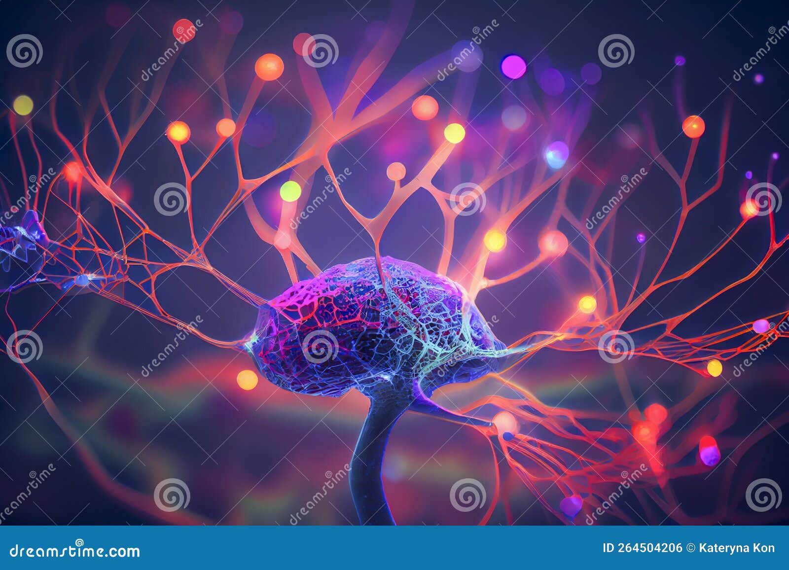 Artificial Intelligence, Conceptual Generative Ai Illustration Stock ...