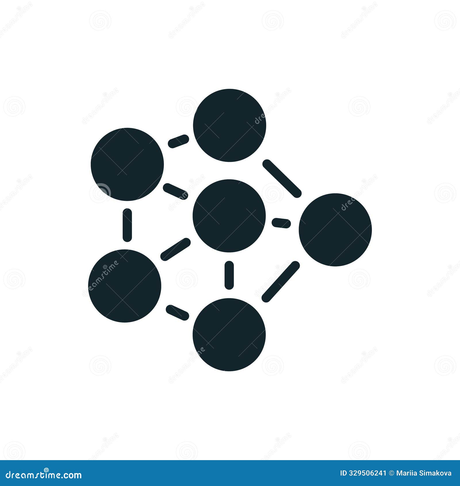 Artificial Intelligence Connecting Dots in a Network Visualized Stock ...