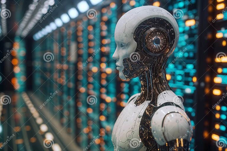 Artificial Intelligence Cyber Algorithms, Cyborg, Virtual Cyberspace, Human Communitcation with ...