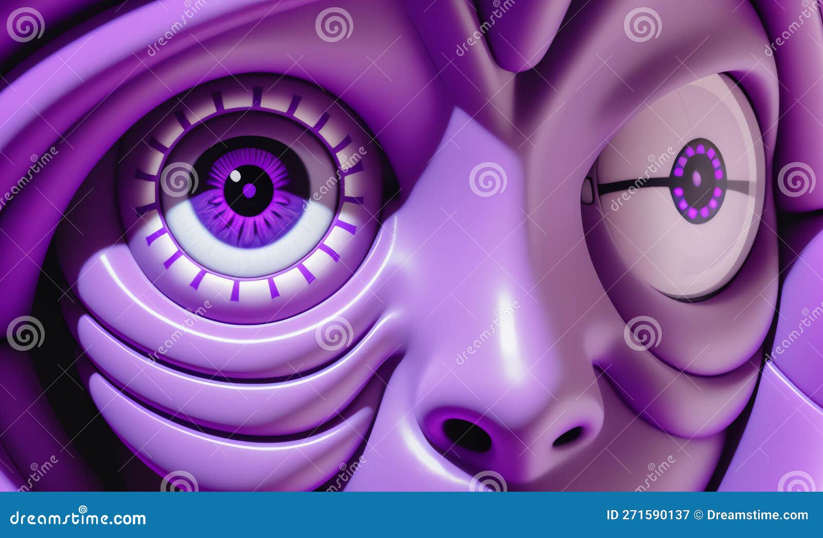 The Head of an Alien Creature Awakens the Concept of Artificial ...