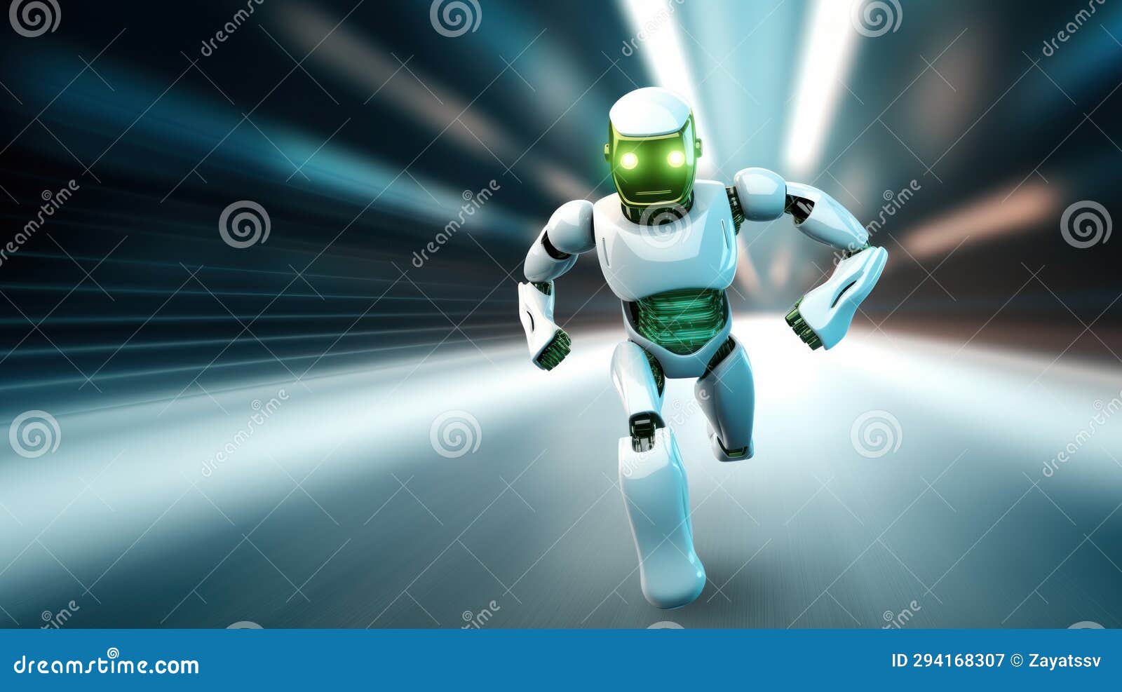 Man Running Digital Tablets Silhouette Isolated Royalty-Free Stock ...