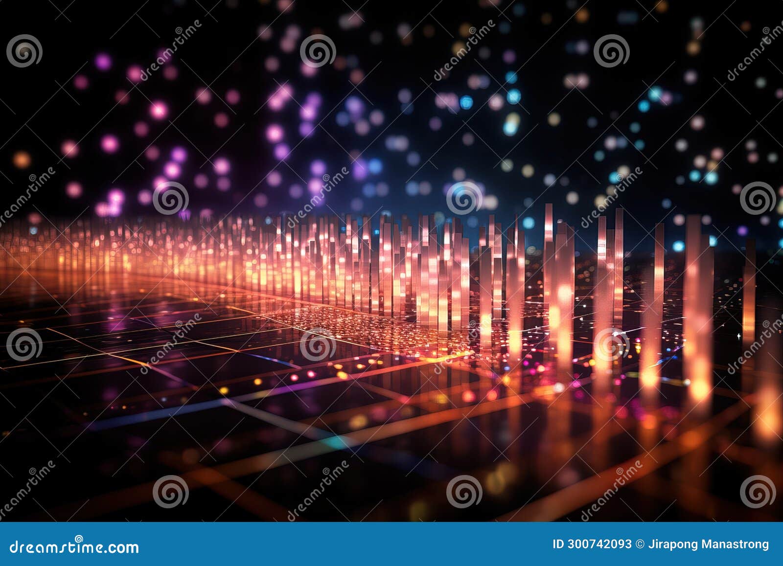 Artificial Intelligence Digital Binary Code Abstract Background Technology Futuristic,generative ...