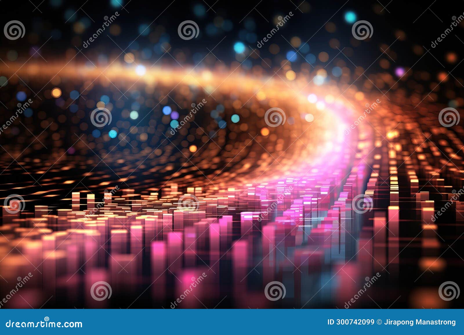 Artificial Intelligence Digital Binary Code Abstract Background Technology Futuristic,generative ...