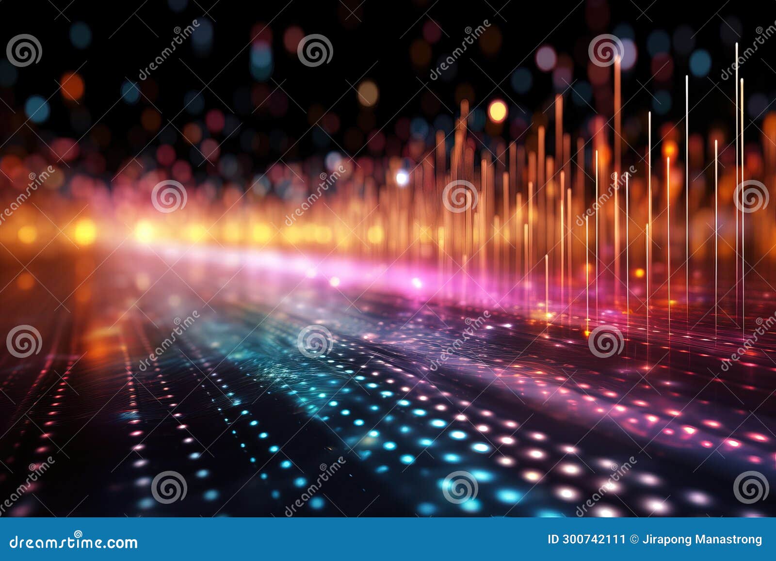 Artificial Intelligence Digital Binary Code Abstract Background Technology Futuristic,generative ...