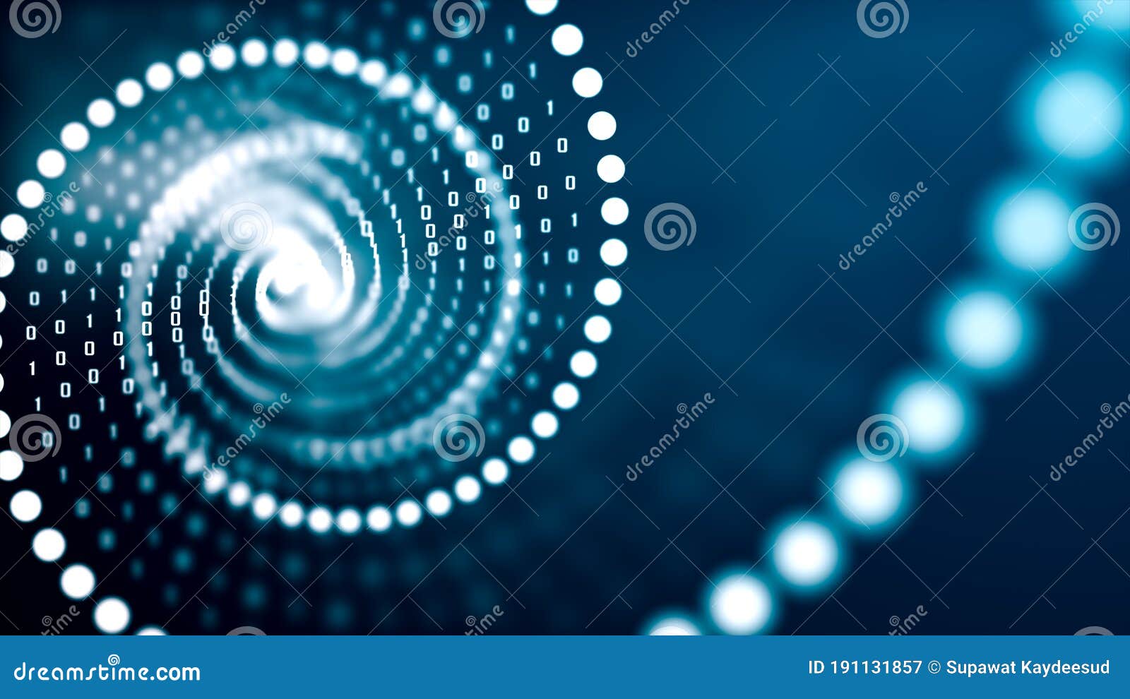 Artificial Intelligence DNA Molecule Concept Stock Illustration ...