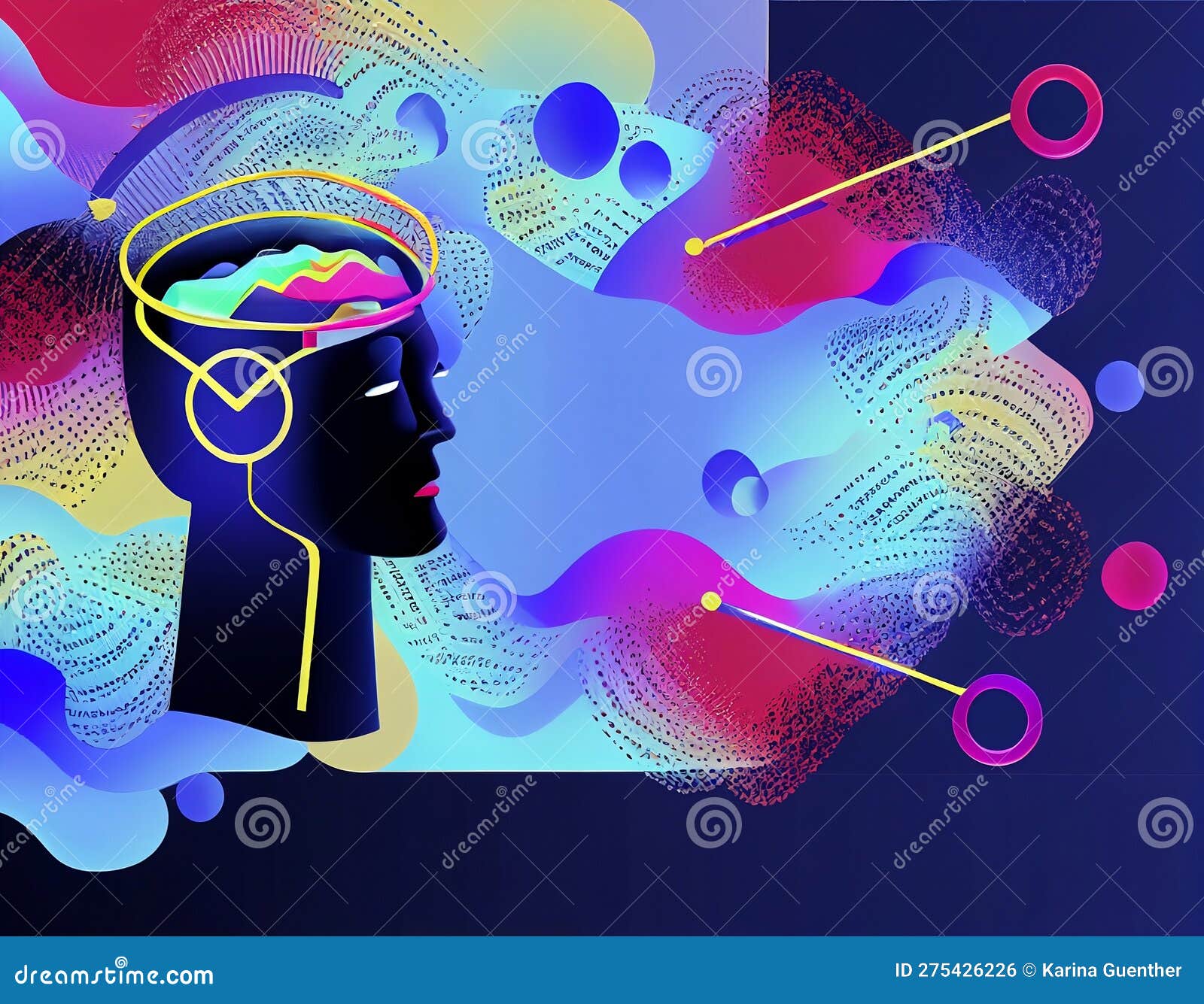 Artificial Intelligence. Head Stock Illustration - Illustration of keys ... Artificial Intelligence. Head Stock Illustration - Illustration of keys ...