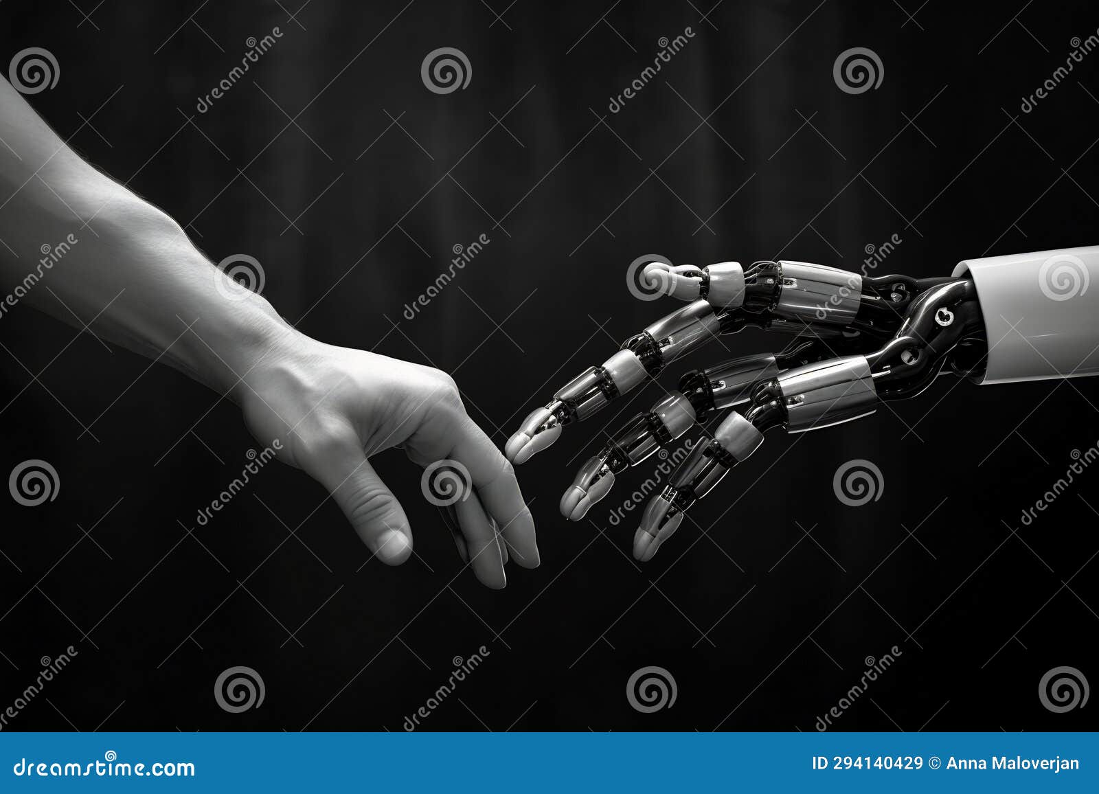Artificial Intelligence. Future Technology and Communication Concept ...