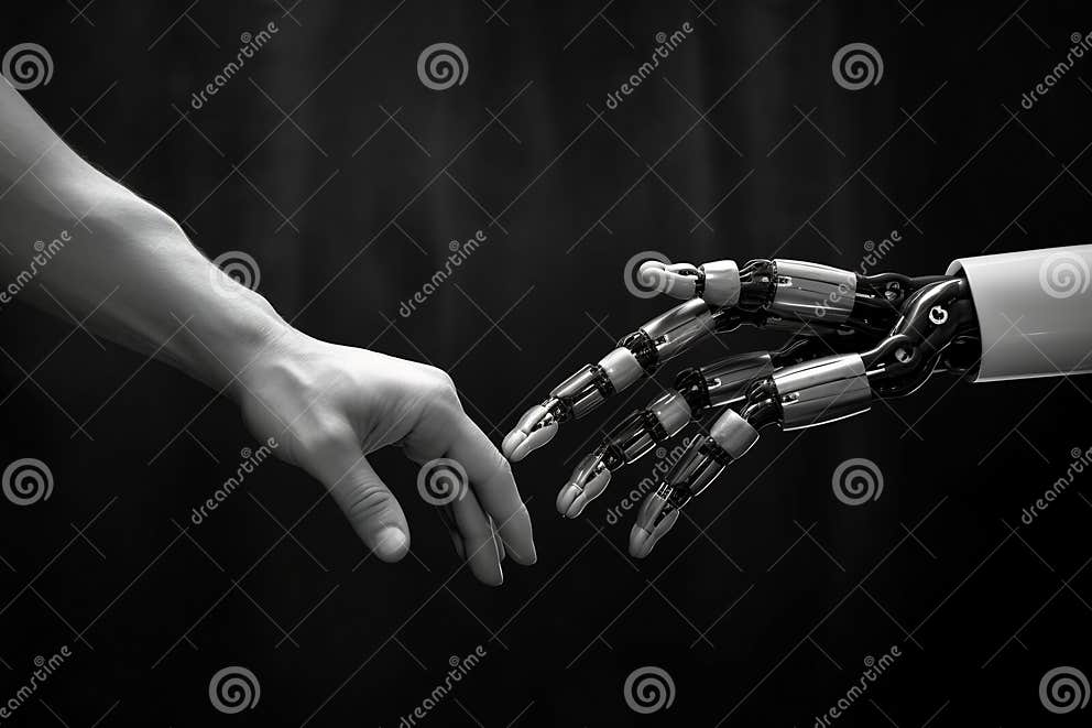 Artificial Intelligence. Future Technology and Communication Concept ...