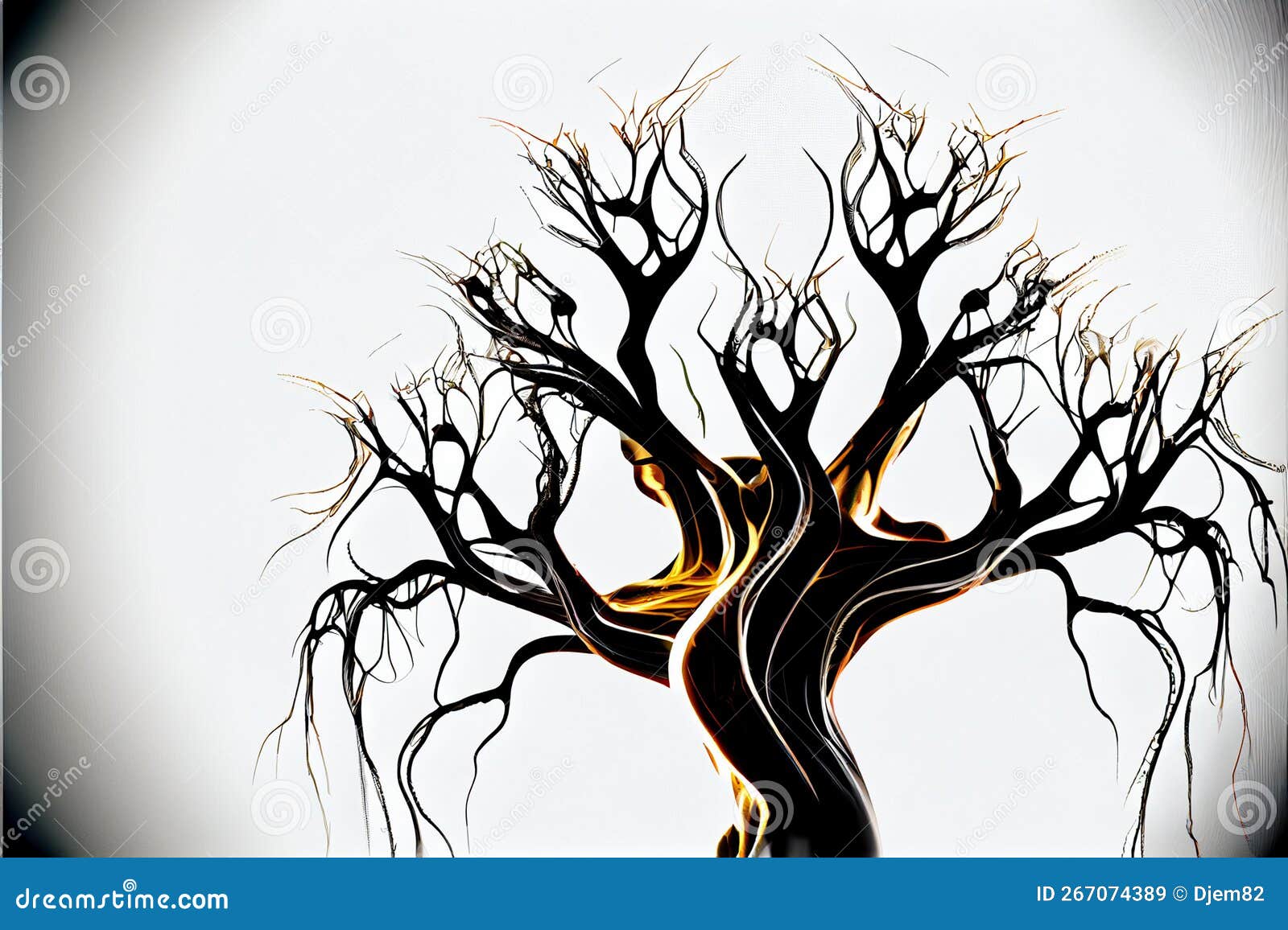 Artificial Intelligence Futuristic Neurolink Connectors Created with ...