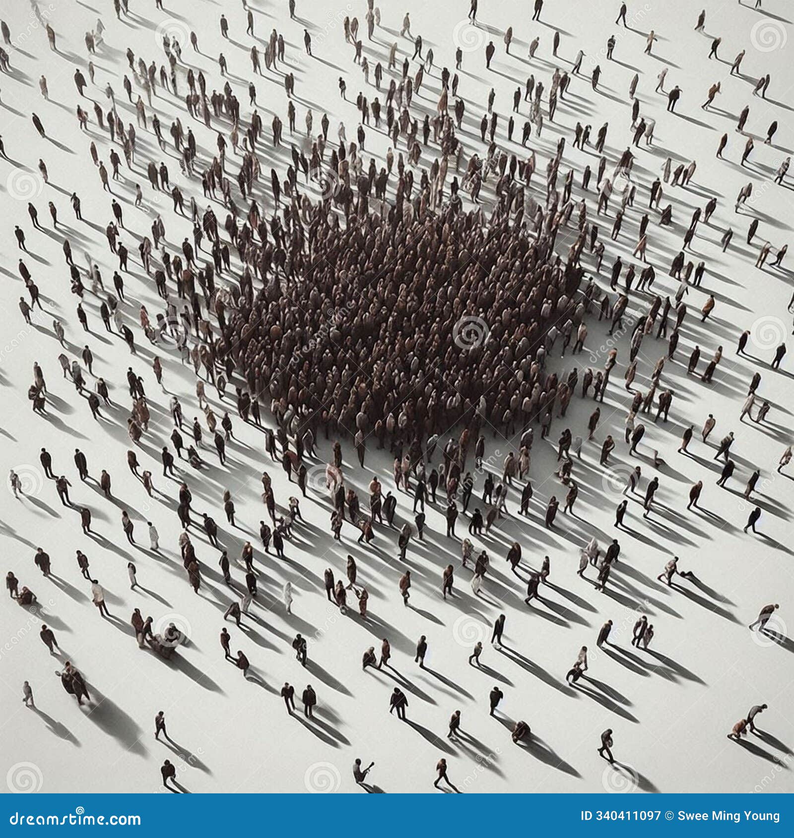 An Incalculable Legion of People Stuck in the Same Solitary Spot ...