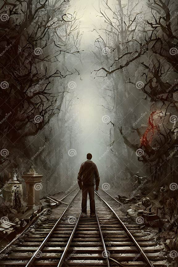Image of Activity or Environment Scene at Haunted Train Tracks by the ...
