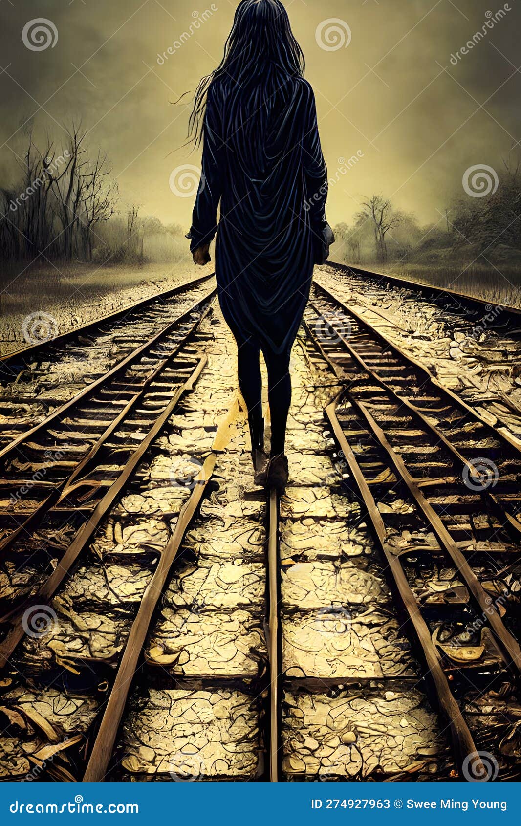 Image of Activity or Environment Scene at Haunted Train Tracks by the ...