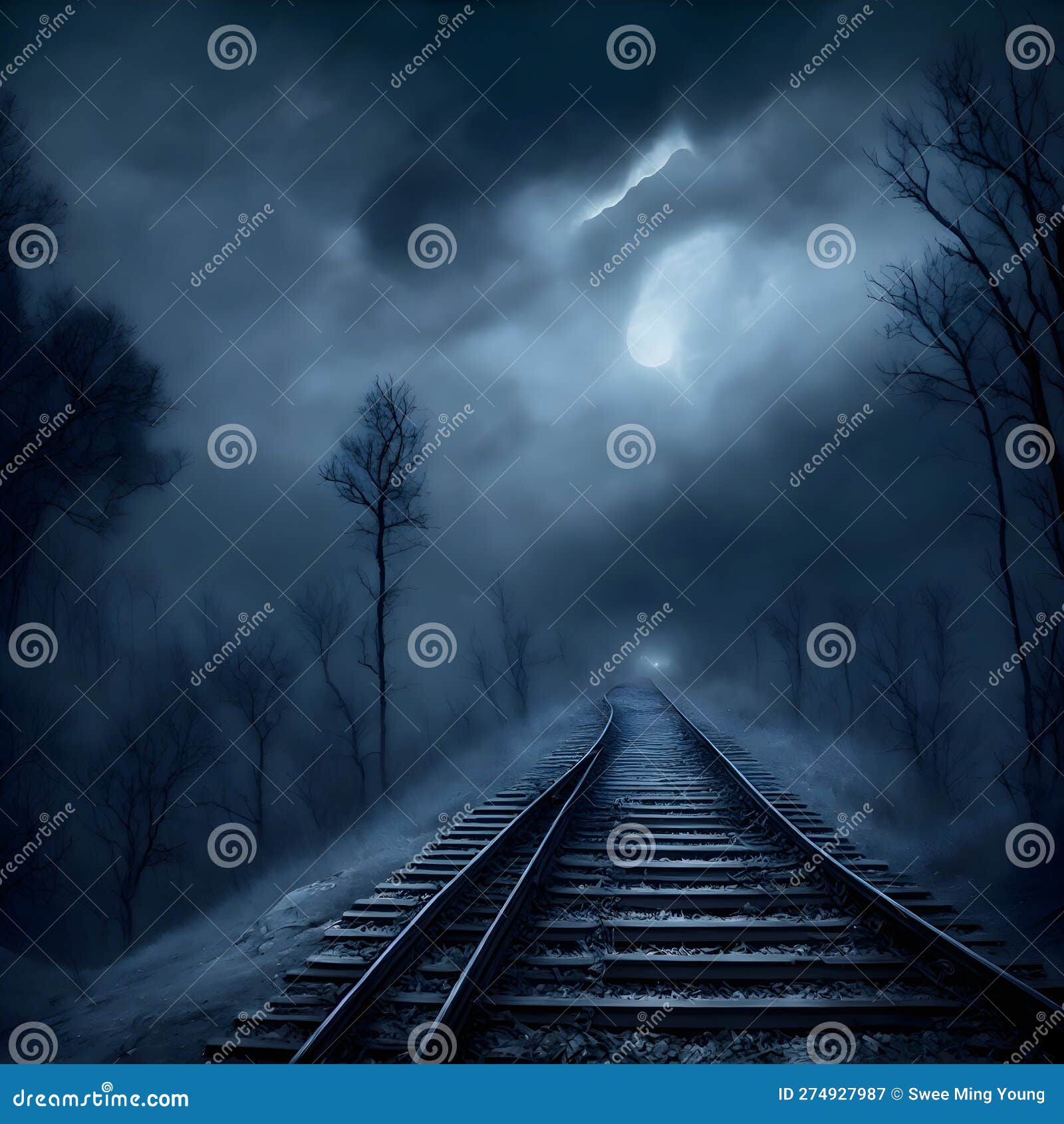 Image of Activity or Environment Scene at Haunted Train Tracks by the ...