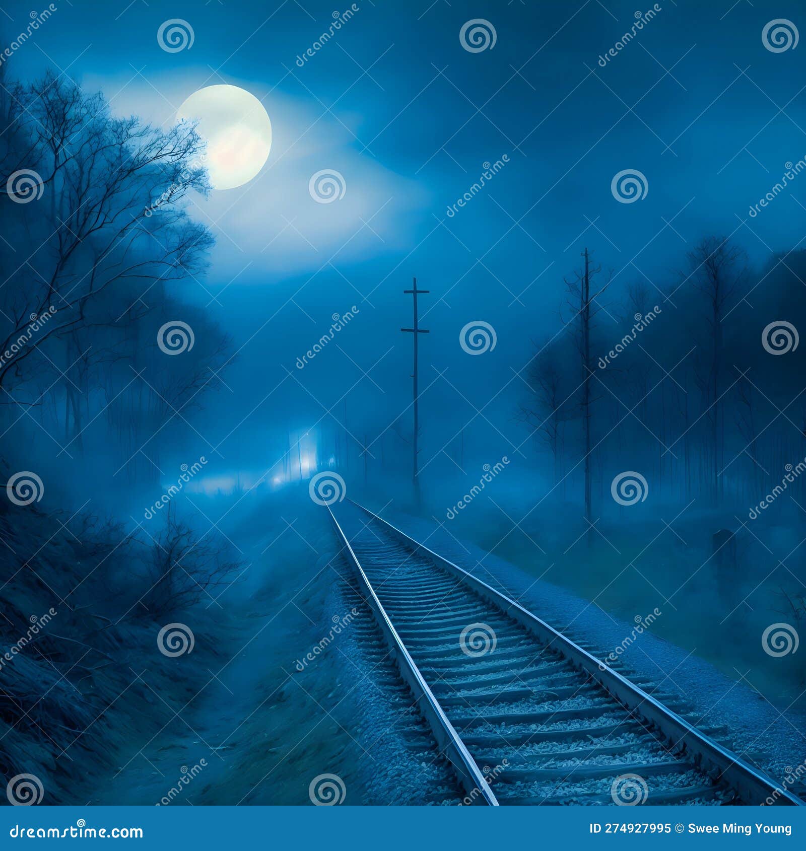 Image of Activity or Environment Scene at Haunted Train Tracks by the ...