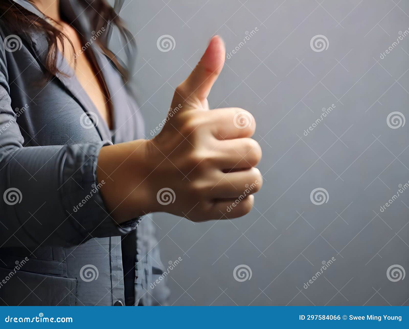 Image of the Close Shot of Someone Hand Showing Thumbs Up. Stock ...