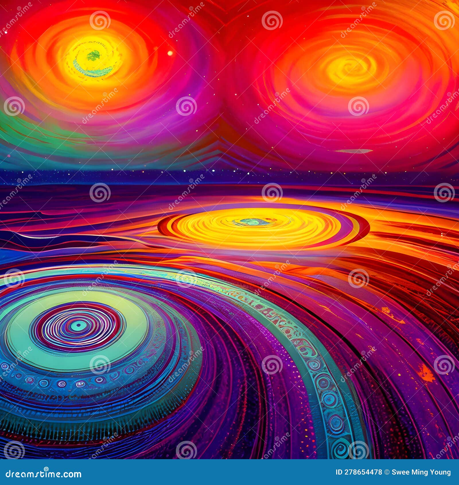 He Colorful Kaleidoscope Manipulation Pattern Based on Spinning ...