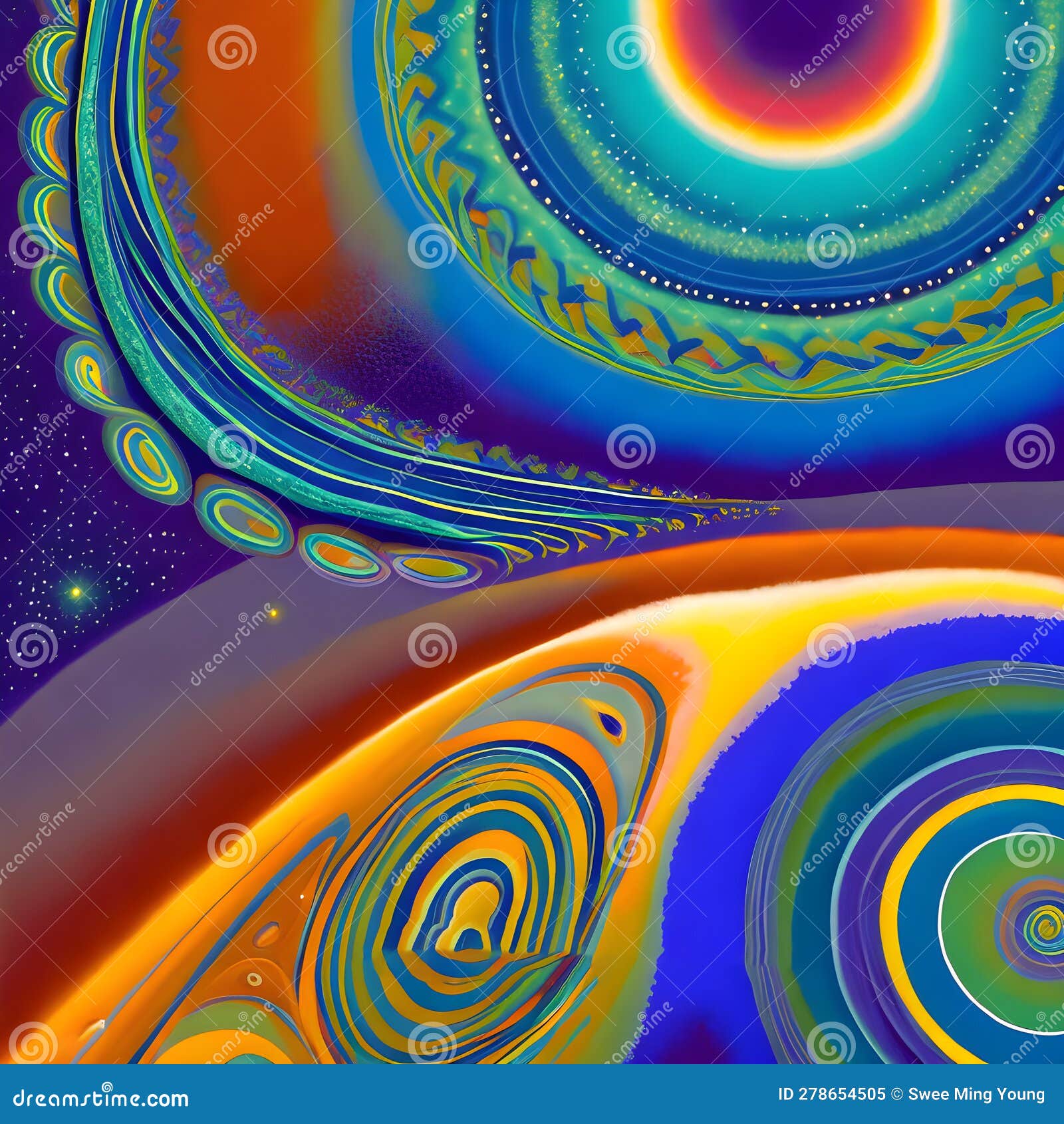 He Colorful Kaleidoscope Manipulation Pattern Based on Spinning ...