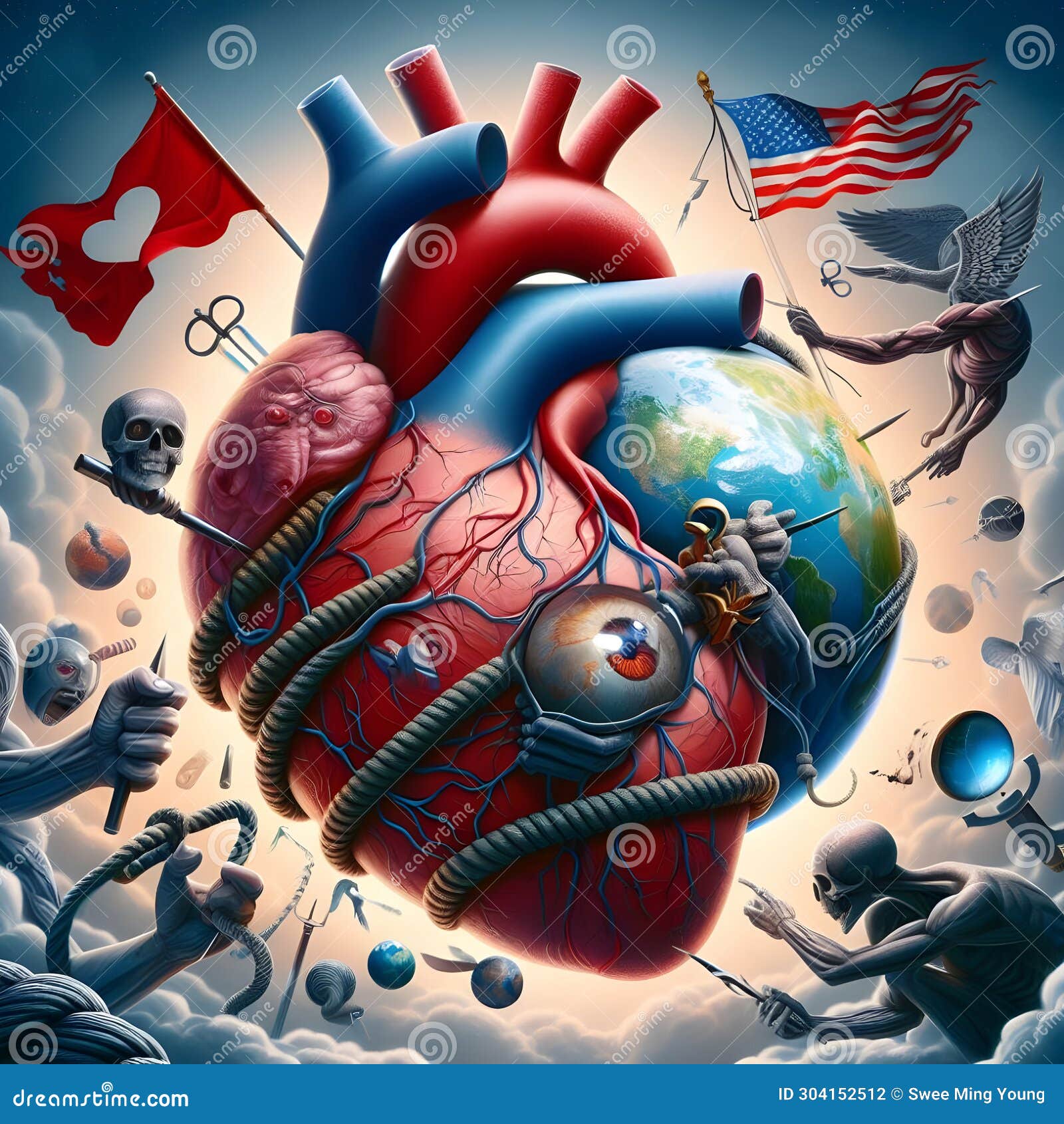 Image of the Current State of the Human Heart, Mind and Soul To Combat ...