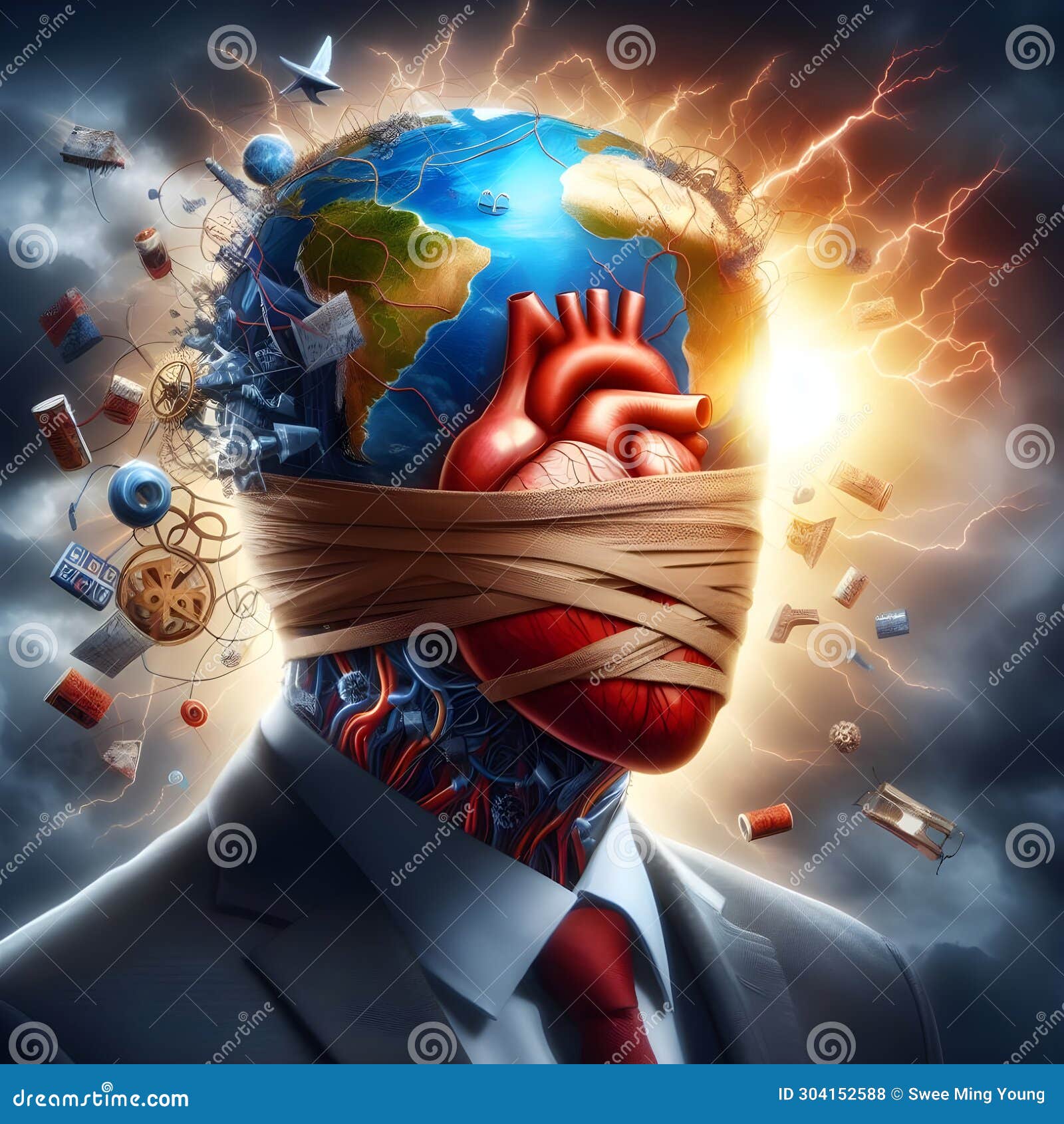 Image of the Current State of the Human Heart, Mind and Soul To Combat ...