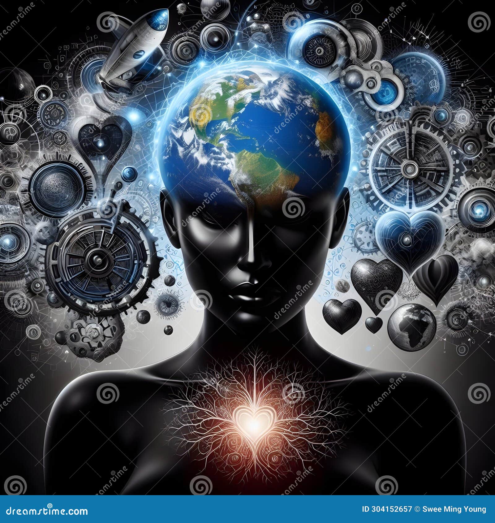 Image of the Current State of the Human Heart, Mind and Soul To Combat ...