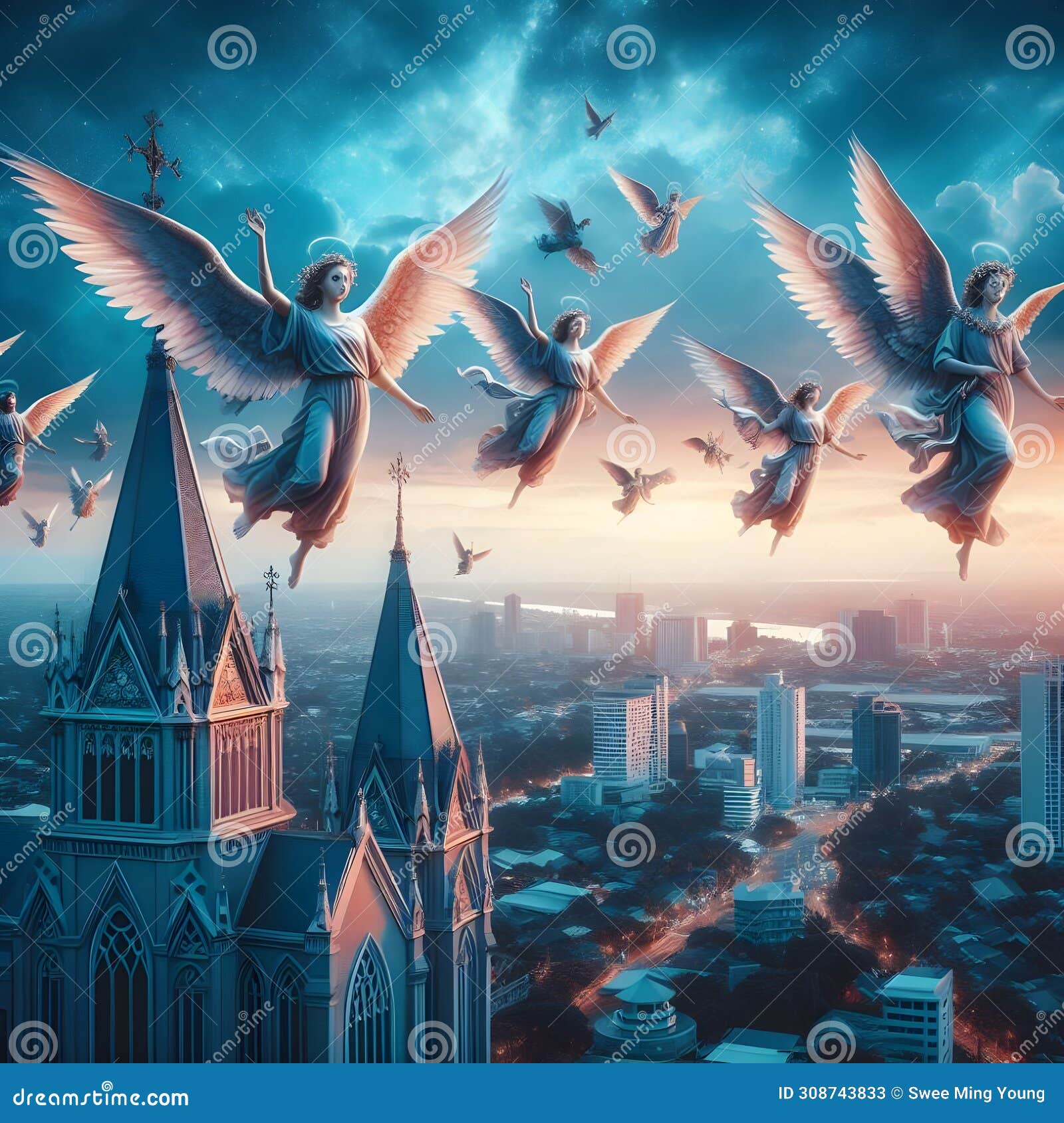 Image of the Gathering of Angels at Different Places in Amanda Clark ...