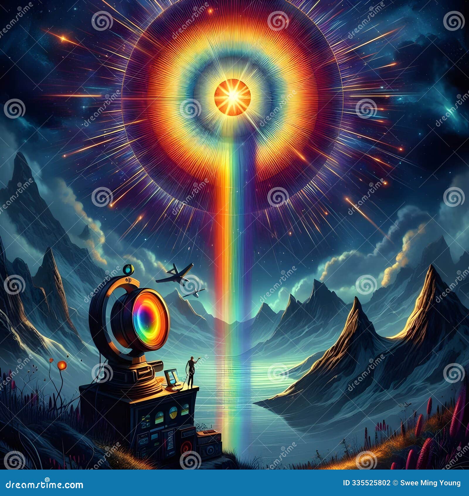 The Technicians Examine The Cosmic Anomaly Under Cover Darkness With ...