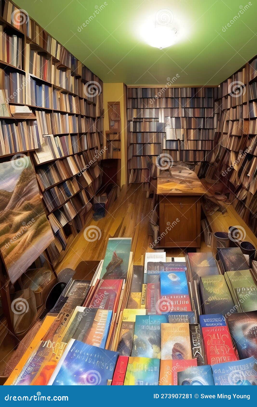 Image of Various Messiest Workshop Fully Filled with All Kind of ...