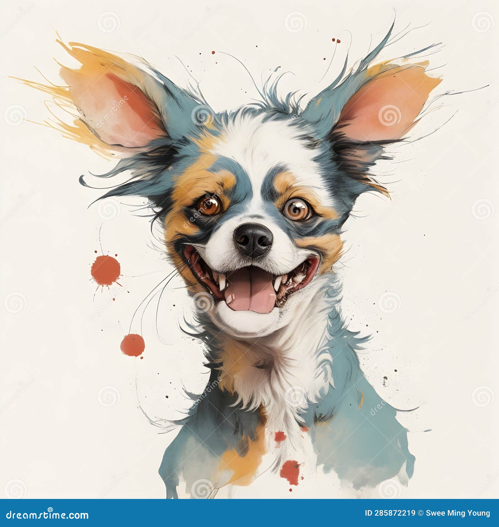 Images Of The Crazy Character Of Dog And Cat In The Style Of Ralph ...