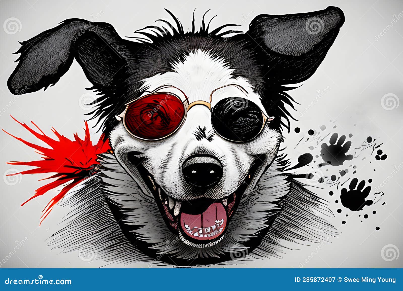 Images Of The Crazy Character Of Dog And Cat In The Style Of Ralph ...