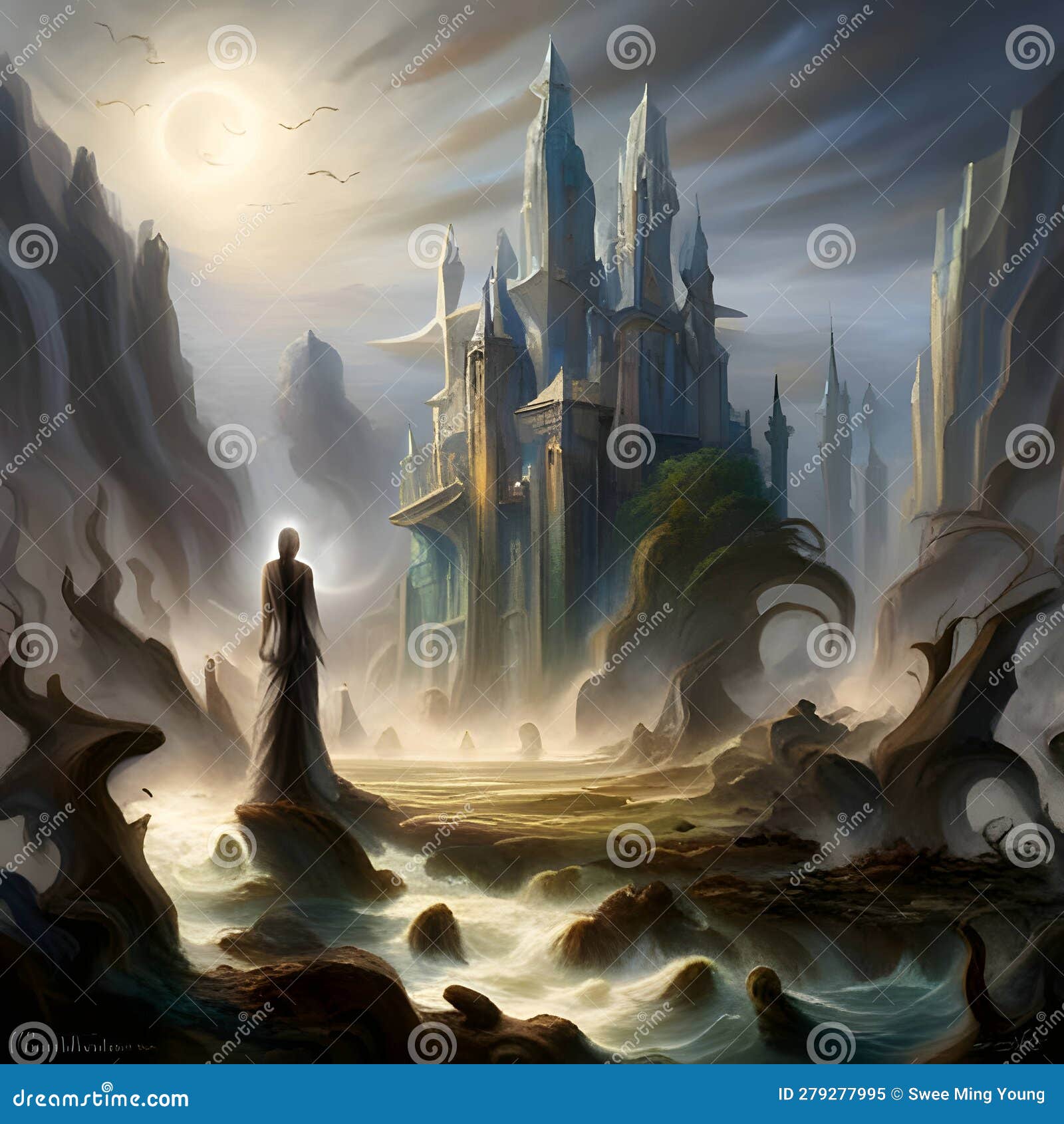 Painterly Image of the Petrifying Looks of the Scream Munch with Giger ...