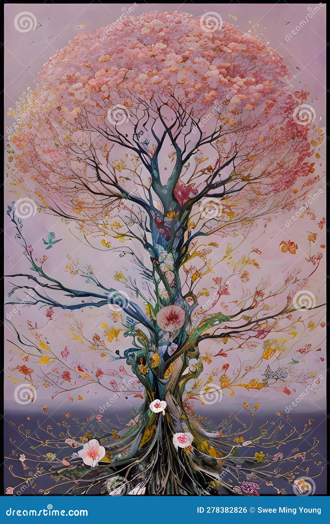 Imagery Pictures of the Tree of Life that Represents the Human Bond and ...