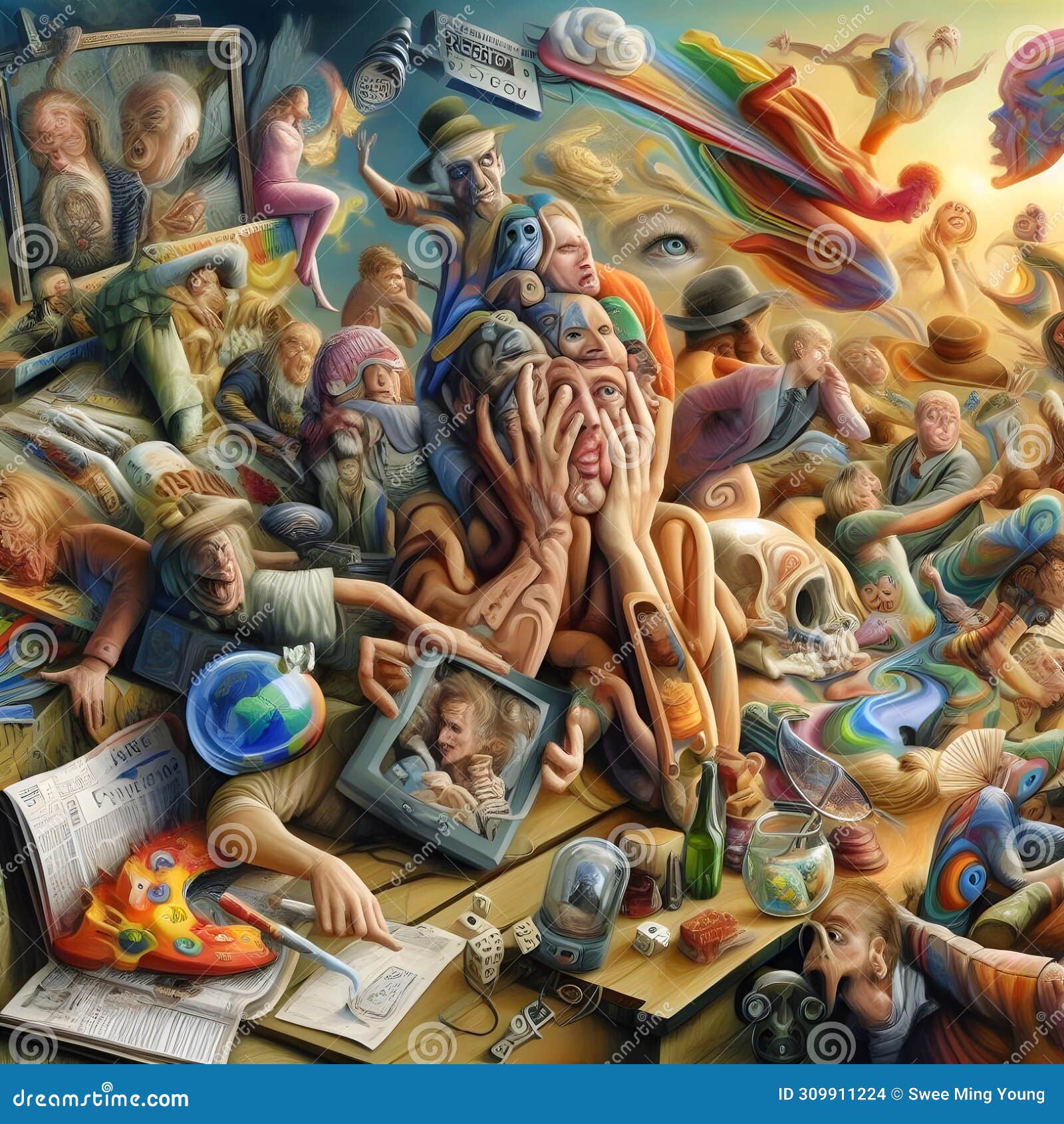 View of Absurdity in Art Present a Distorted and Conflicting Perceive ...